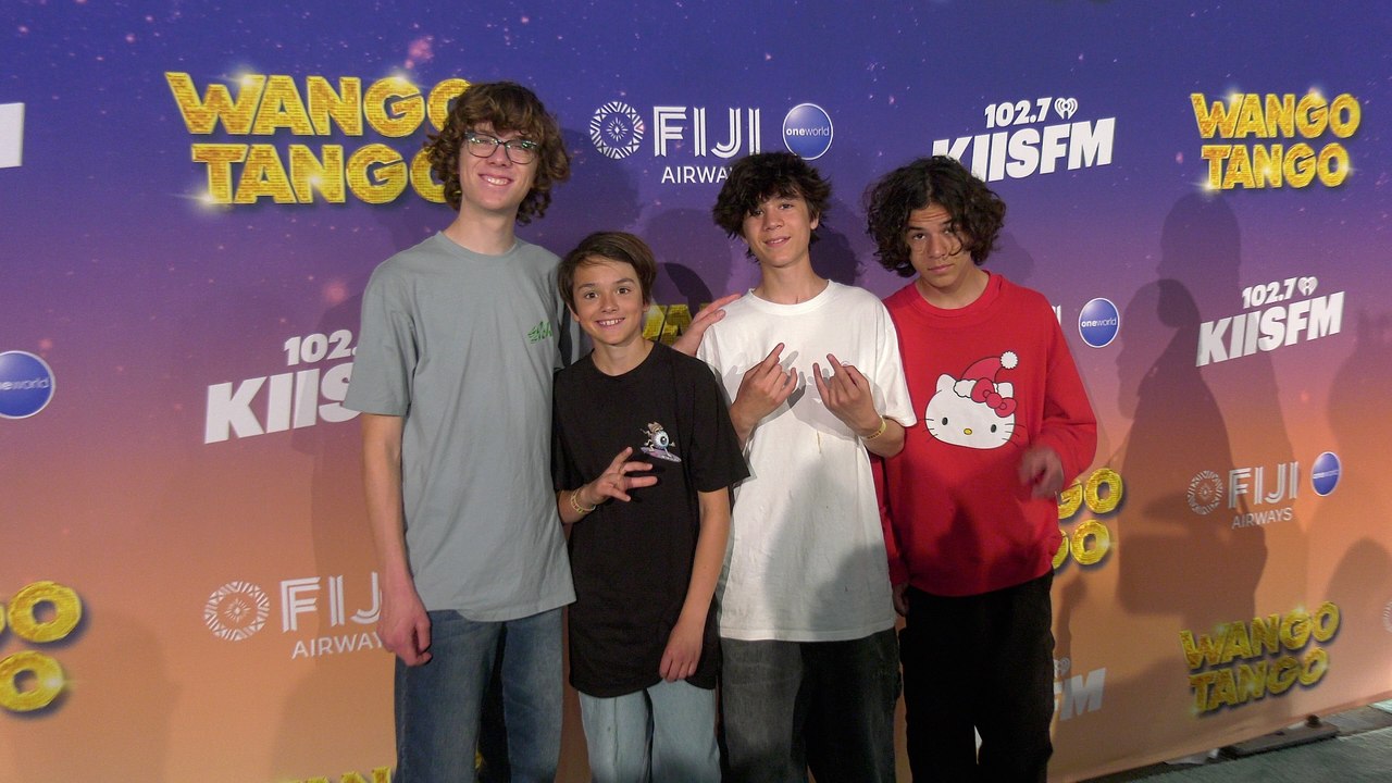SoCal rock band TRUEBLOOD attends iHeartRadio's 102.7 KIIS FM Wango ...