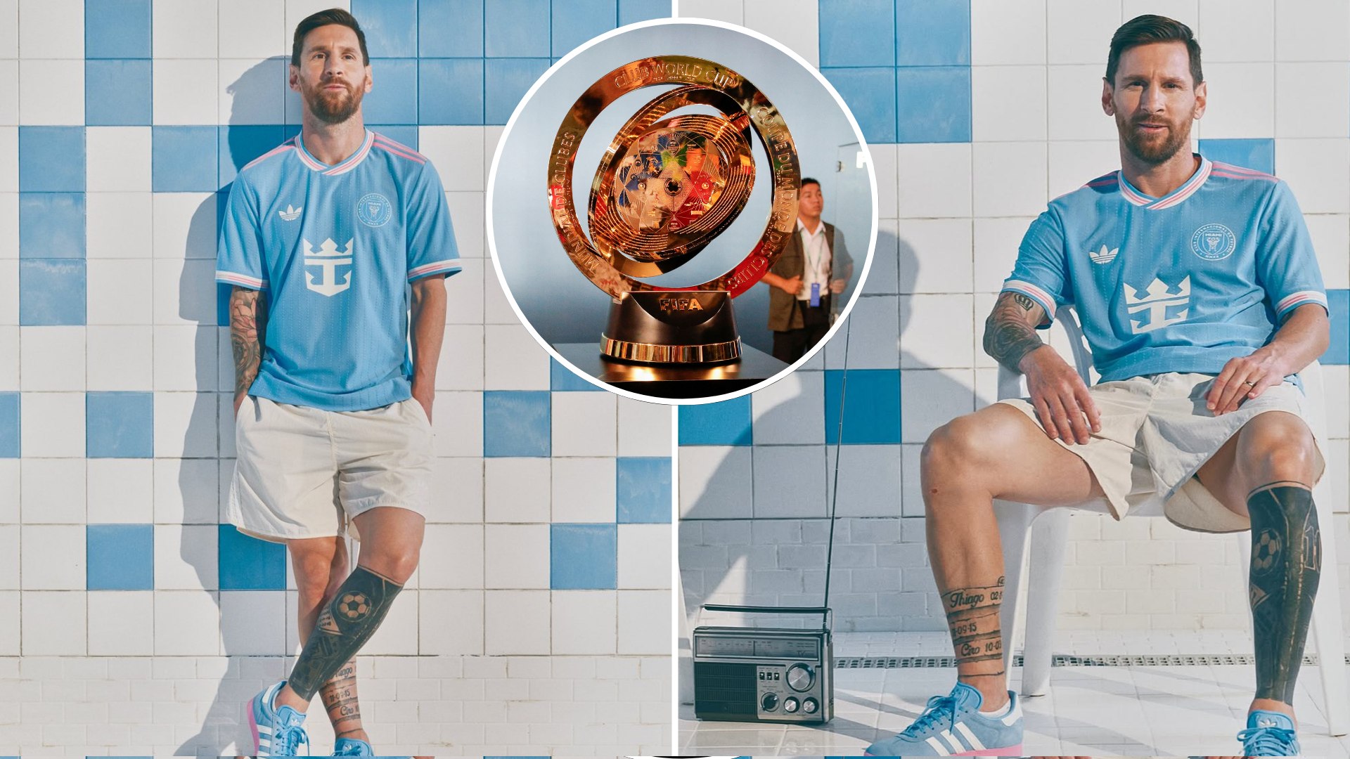 (FOTOS) La nueva equipación del Inter Miami para el Mundial de Clubes con la que Messi buscará ...