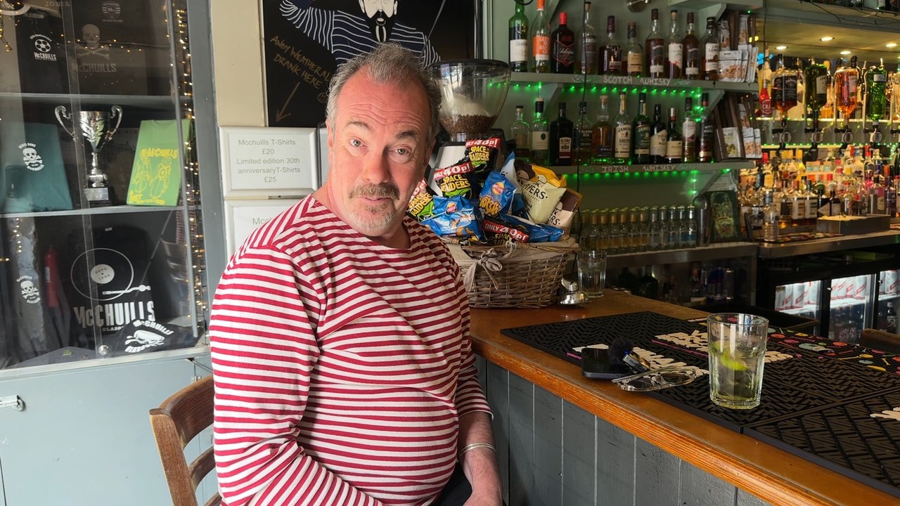 Gavin Mitchell reflects in creation of his character Boabby the Barman ...