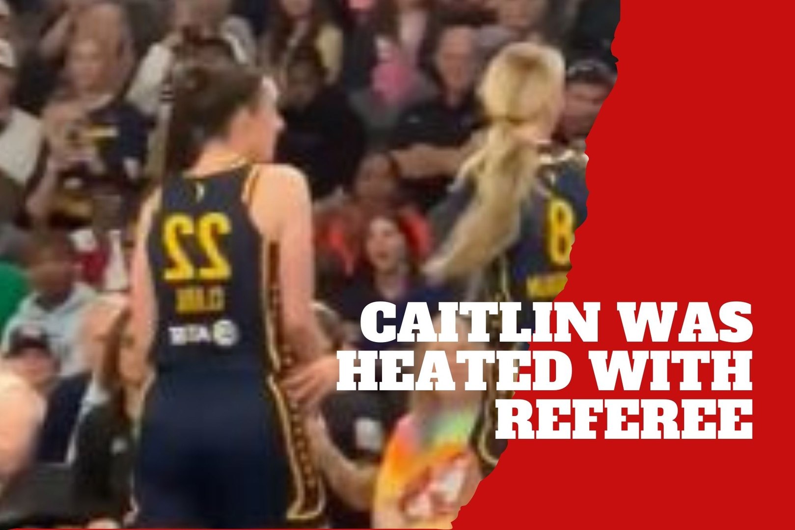 Caitlin Clark?s teammate steps in to save her from heated referee ...