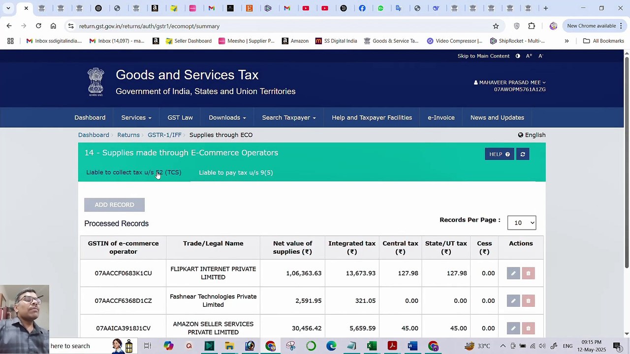 How to Amend Records in GSTR-1A After Filing GSTR-1 _ Step-by-Step ...