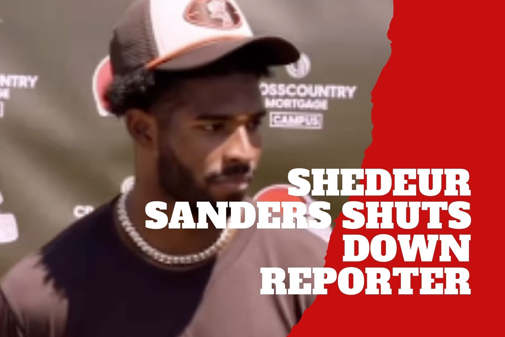 A true professional! Shedeur Sanders shuts down reporter with elegant ...