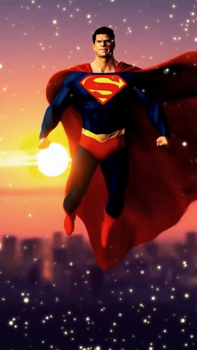 Superman Flies Into Action! Epic Sunset Hero Scene 🌇🦸‍♂️ - video ...