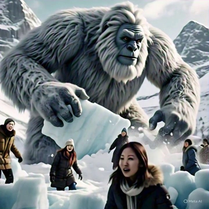 Yeti on a rampage - video Dailymotion