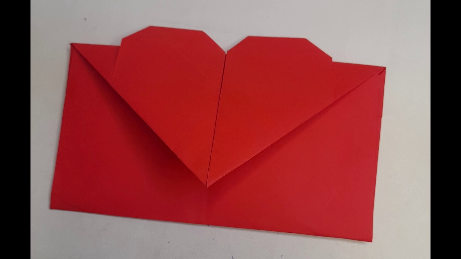 Fold A Heart Into An Envelope