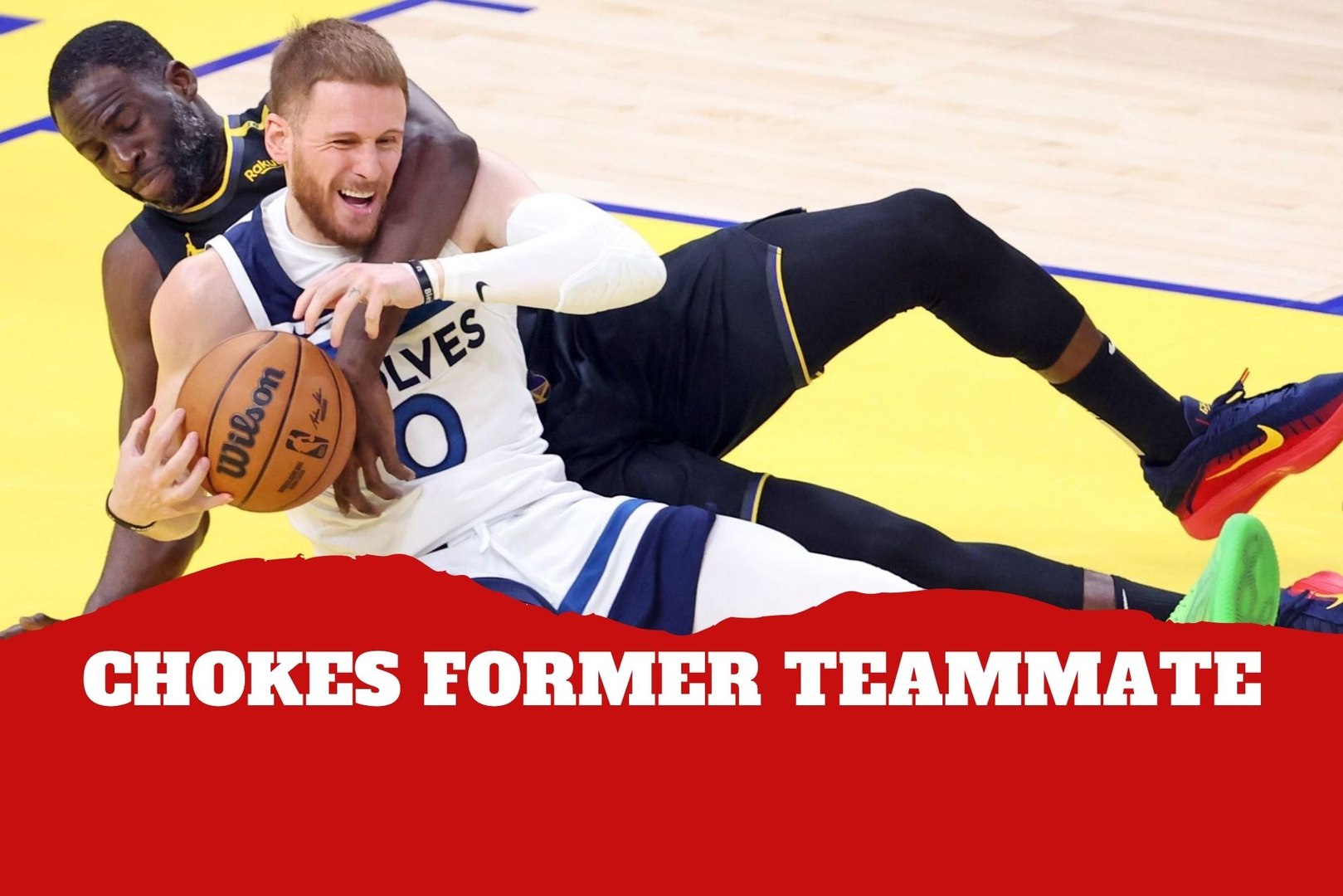 Draymond Green choke slams former teammate out of frustration - MARCA ...