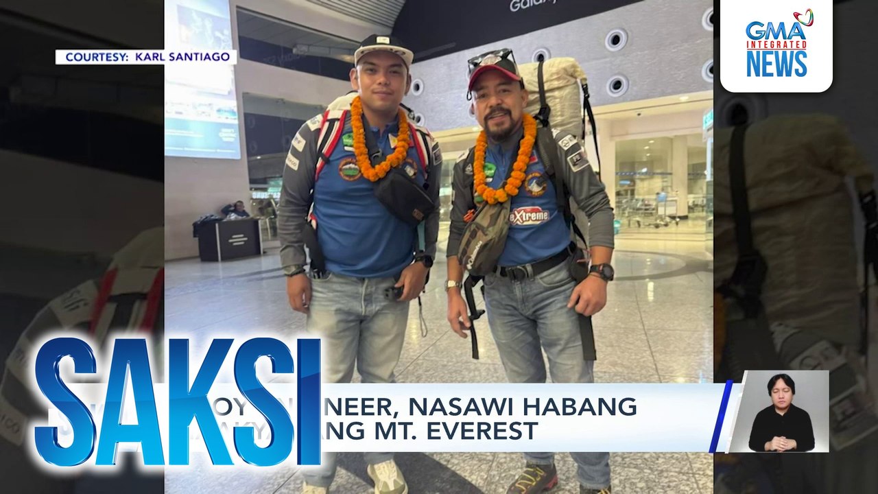 Saksi: (Part 1) Pinoy engineer, nasawi sa Mt. Everest; Caretaker ng ...