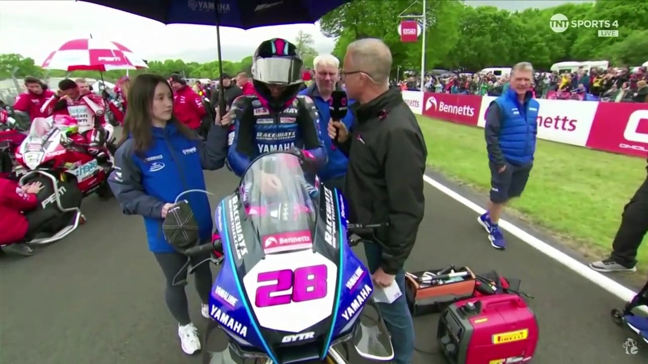 British Superbikes (BSB) 2025, Round 1, Oulton Park, Race 2 - video ...
