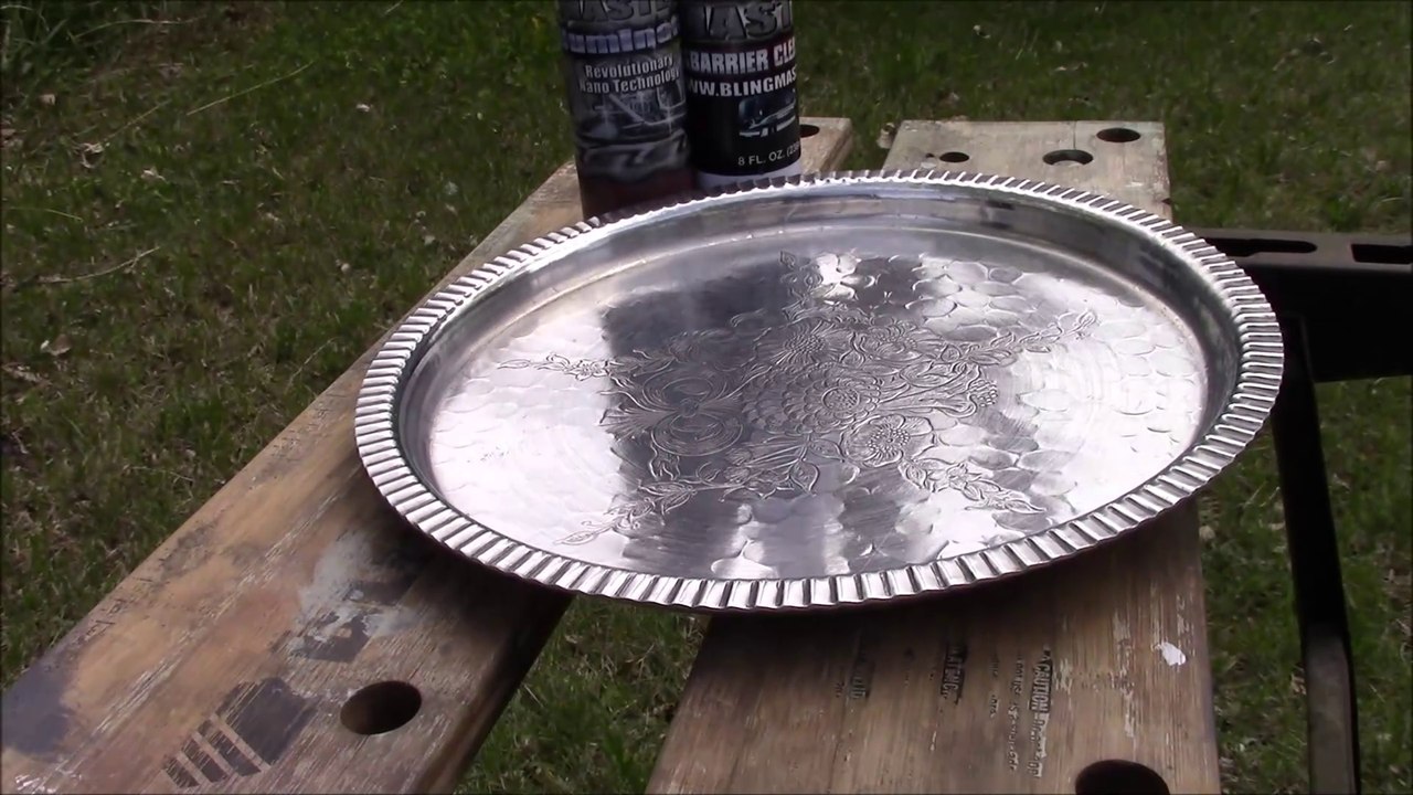 How to Polish a Vintage Aluminum Circular Tray to a Mirror Finish ...