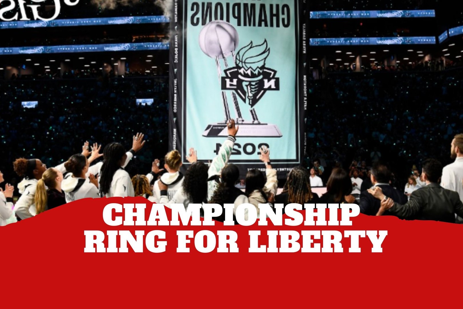 New York Liberty receive their WNBA championship rings after defeating ...
