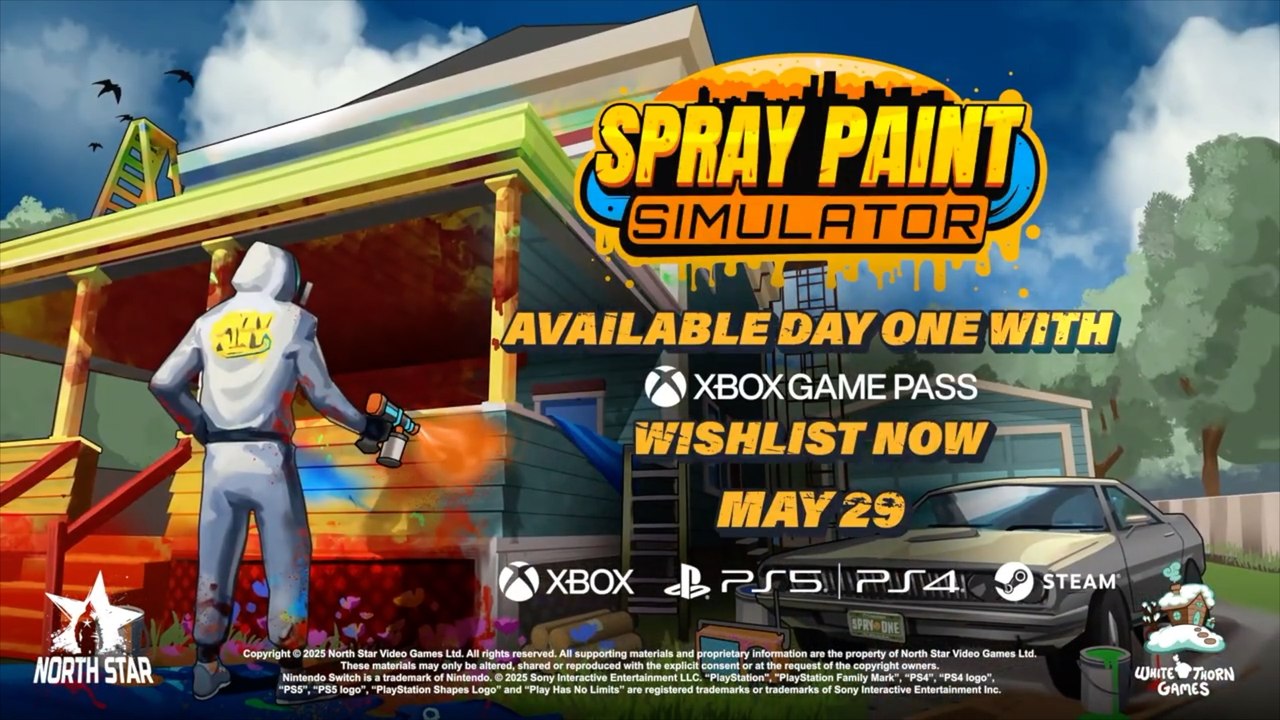 Spray Paint Simulator Official Release Date Trailer - video Dailymotion