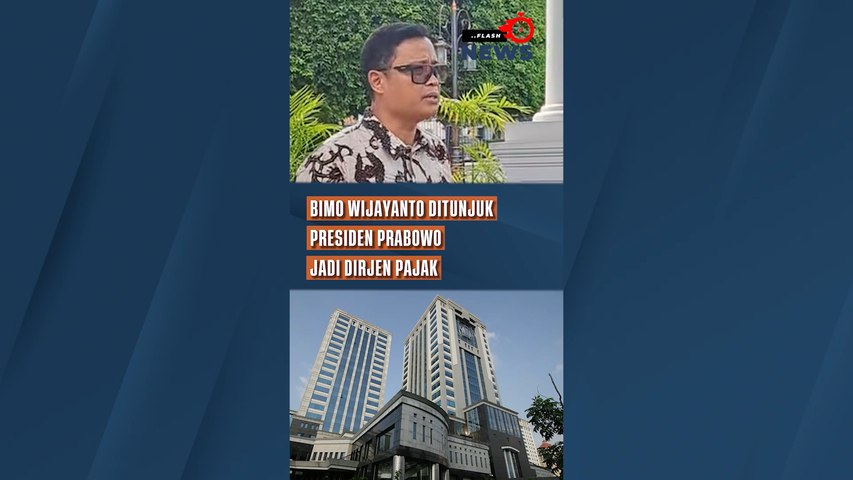 Bimo Wijayanto Ditunjuk Presiden Prabowo Jadi Dirjen Pajak