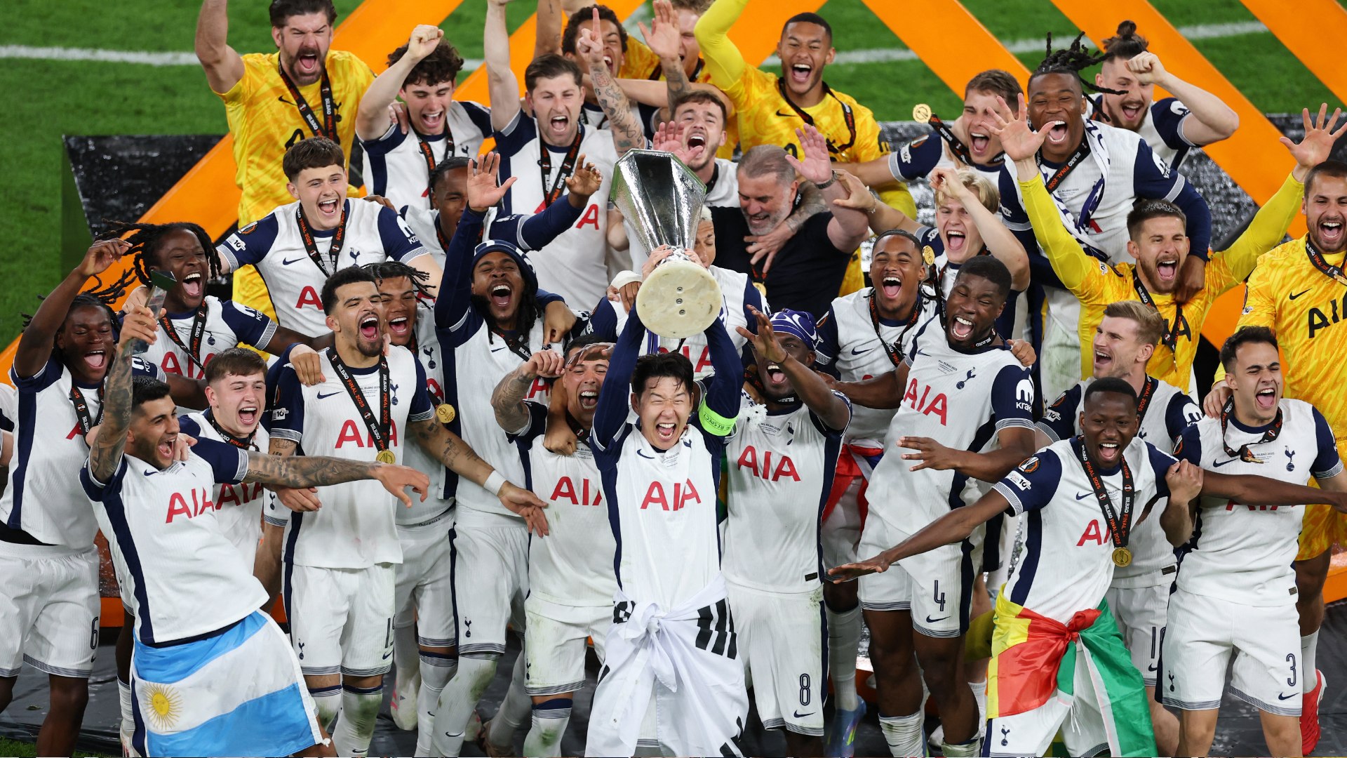 Tottenham Hotspur wins their first official trophy in 17 years after ...