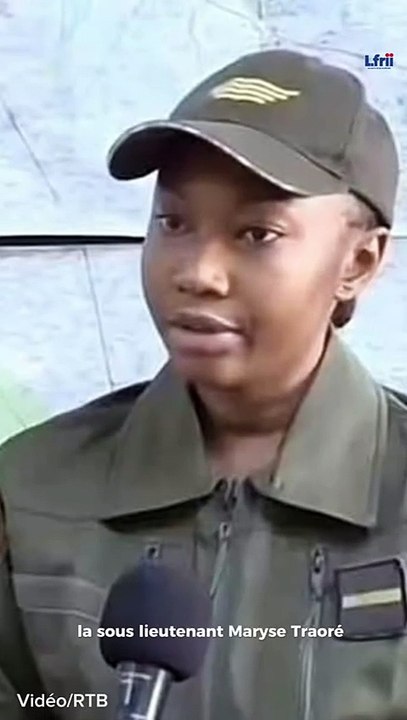 Burkina Faso : Maryse Traoré, première femme pilote de chasse - Vidéo ...