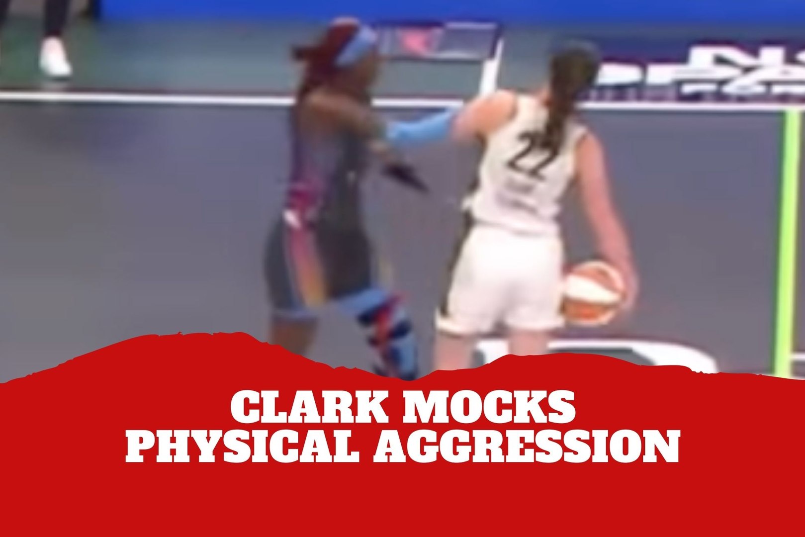 Caitlin Clark mocks 'physical aggression' with defiant smirk: "I'm not ...