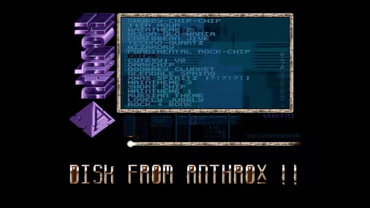 Amiga Demo Sploosh Chips by Anthrox - video Dailymotion