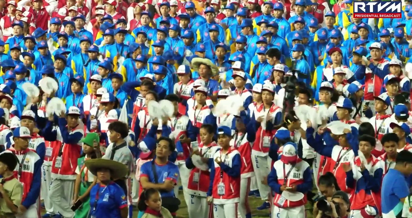 President BBM’s Inspiring Message | Palarong Pambansa 2025 Opening ...