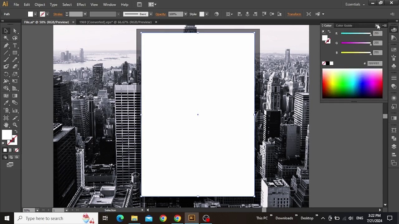 Illustrator Vector Poster Design Tutorial For Beginners - video Dailymotion