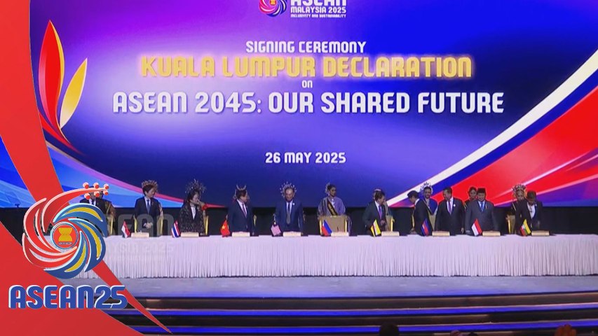 Deklarasi Kuala Lumpur ditandatangani, perkasa dua dekad ASEAN | Astro ...
