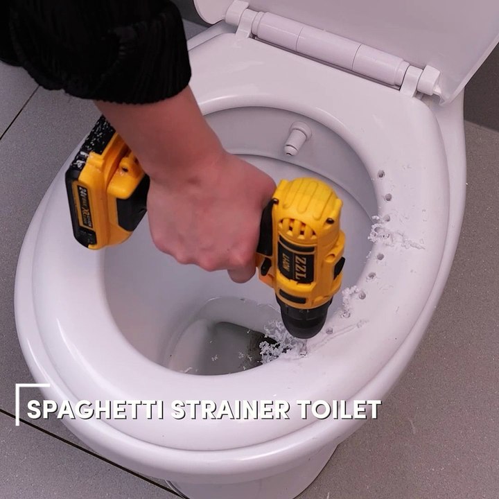 Toilet seat pasta strainer🍝 - video Dailymotion