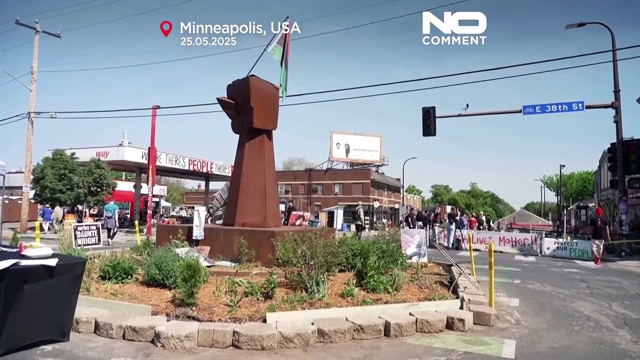 Czuwania i nabożeństwa w piątą rocznicę śmierci George'a Floyda - video ...
