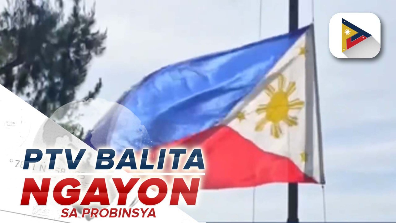 Lumang Philippine flag ng Baguio LGU isinailalim sa retirement rites ...