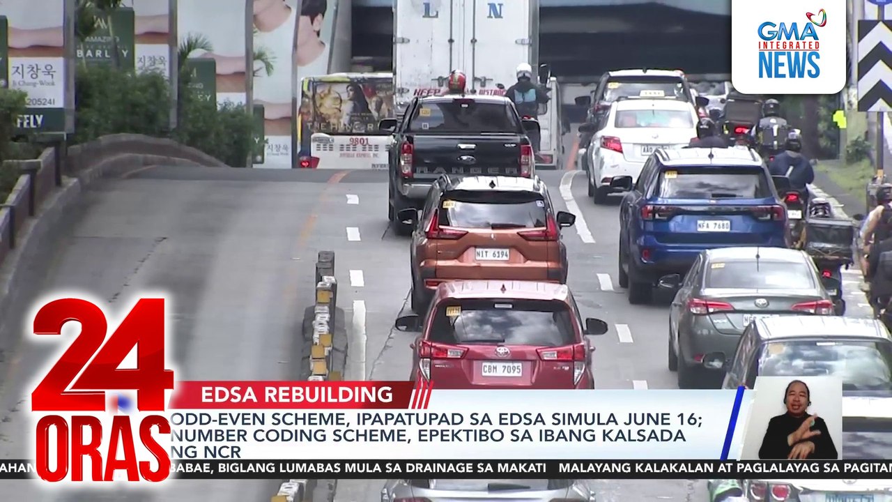Odd-Even Scheme, ipapatupad sa EDSA simula June 16; Number Coding ...