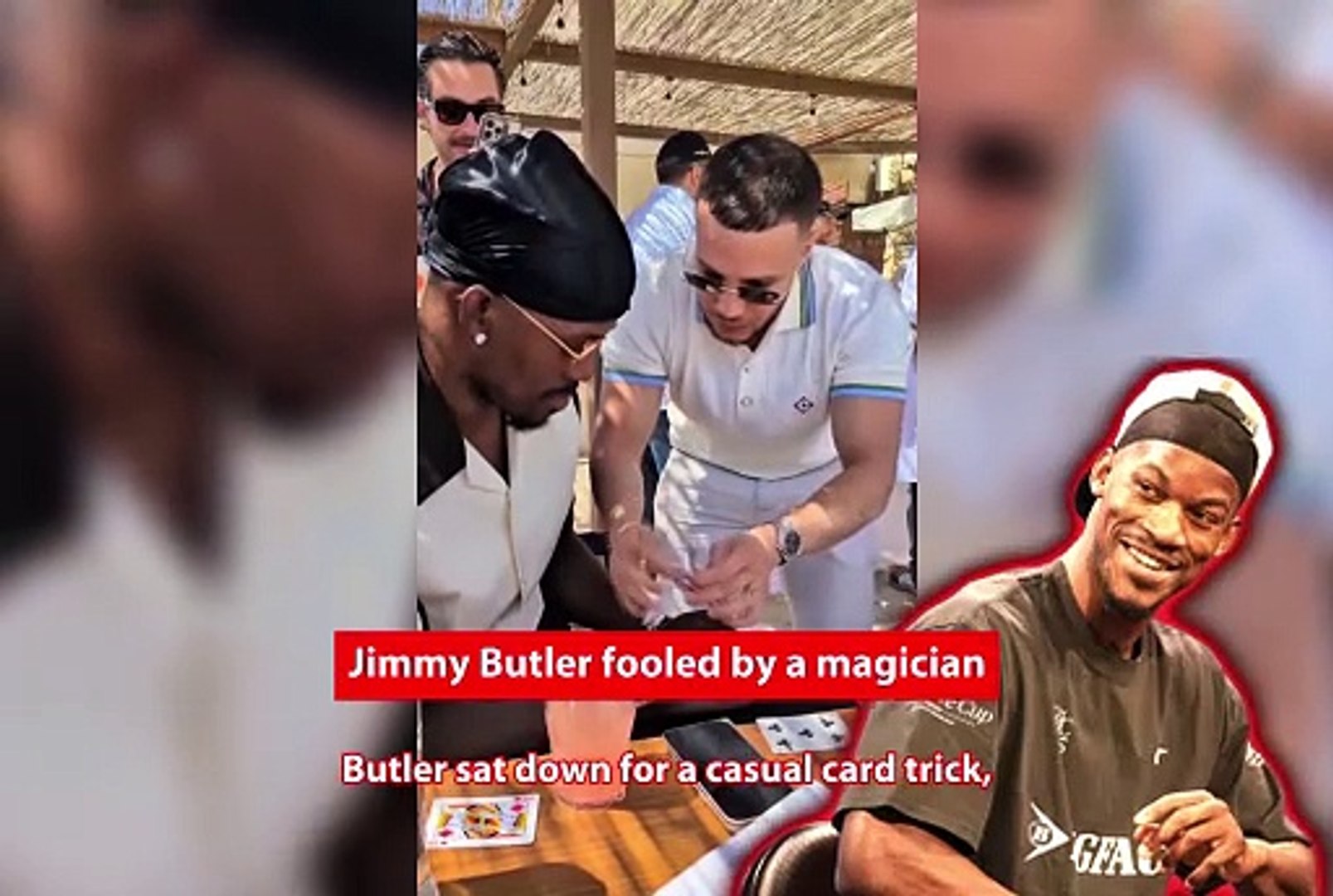 Warriors? Jimmy Butler nearly dies of fear during snake magic trick ...