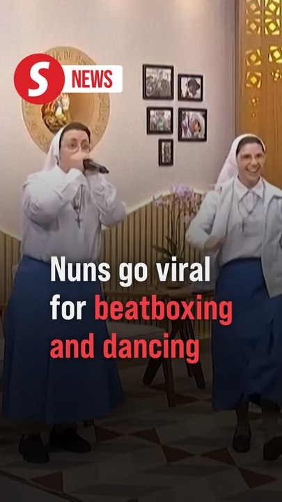 Nun surprises with beatboxing skills on Brazilian TV show - video ...