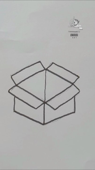 Open cardboard box drawing - video Dailymotion