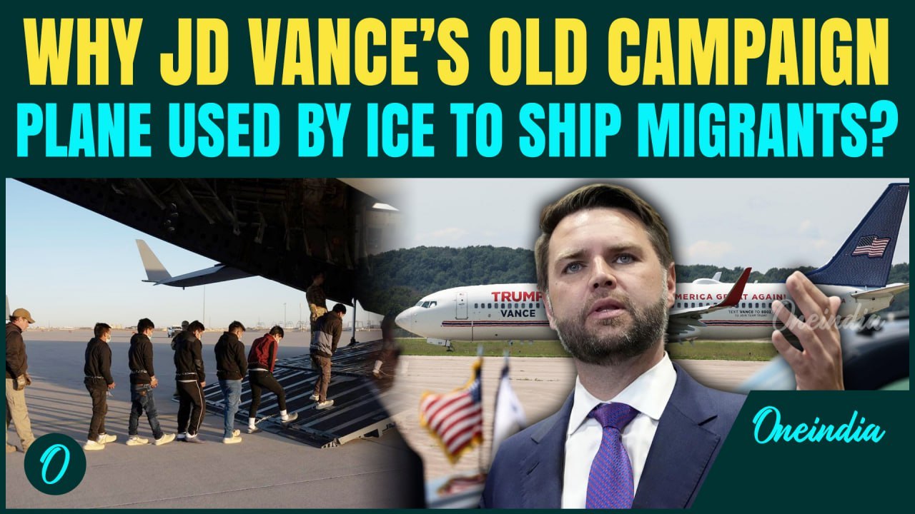 US BREAKING: Vance’s Campaign Jet NOW Deporting Migrants | Dark New ...