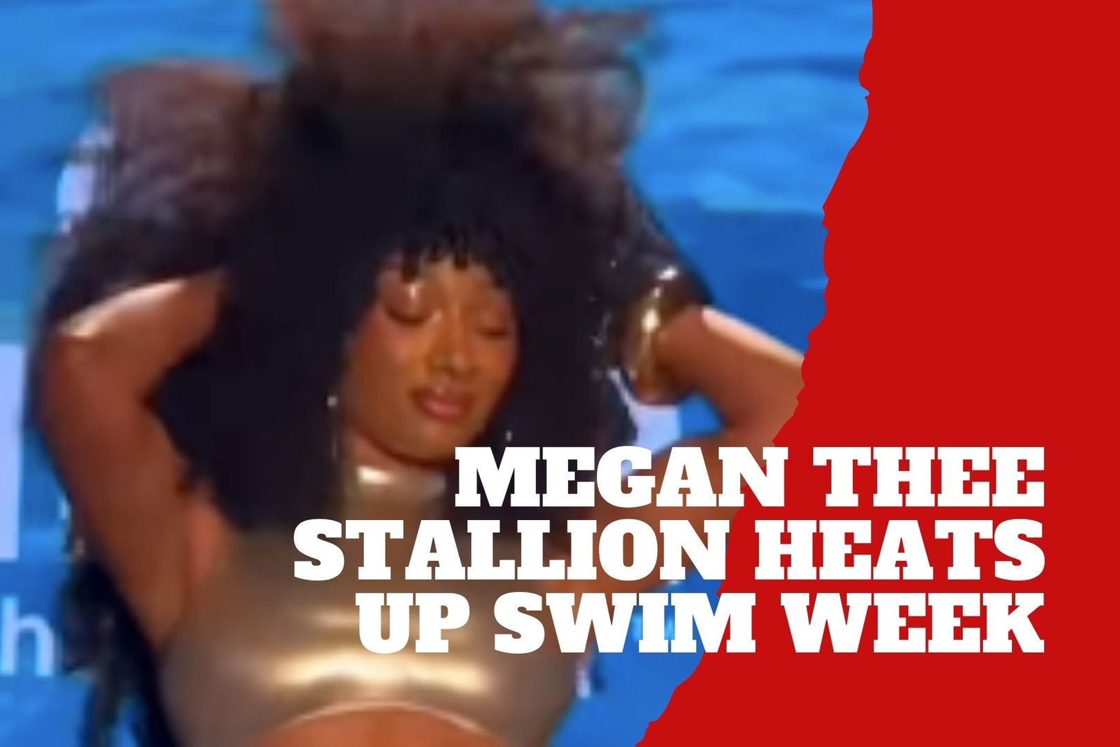 Megan Thee Stallion walked the Hot Girl Summer runway during Miami Swim ...