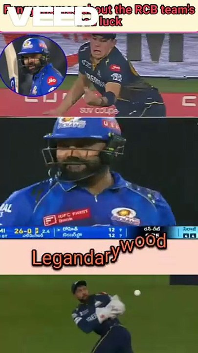 Funny Memes about the RCB Team bad luck | RCB VS MI |Rohit VS Kohli ...