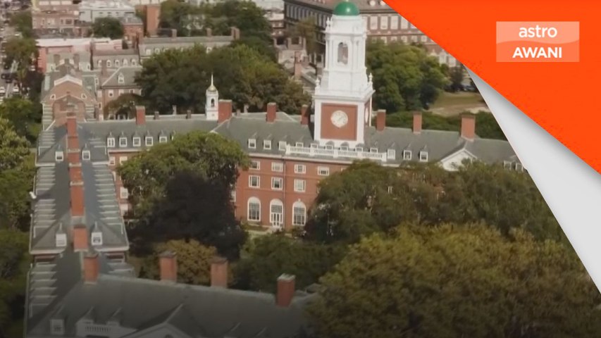 Tapisan tambahan untuk permohonan visa ke Universiti Harvard | AWANI ...