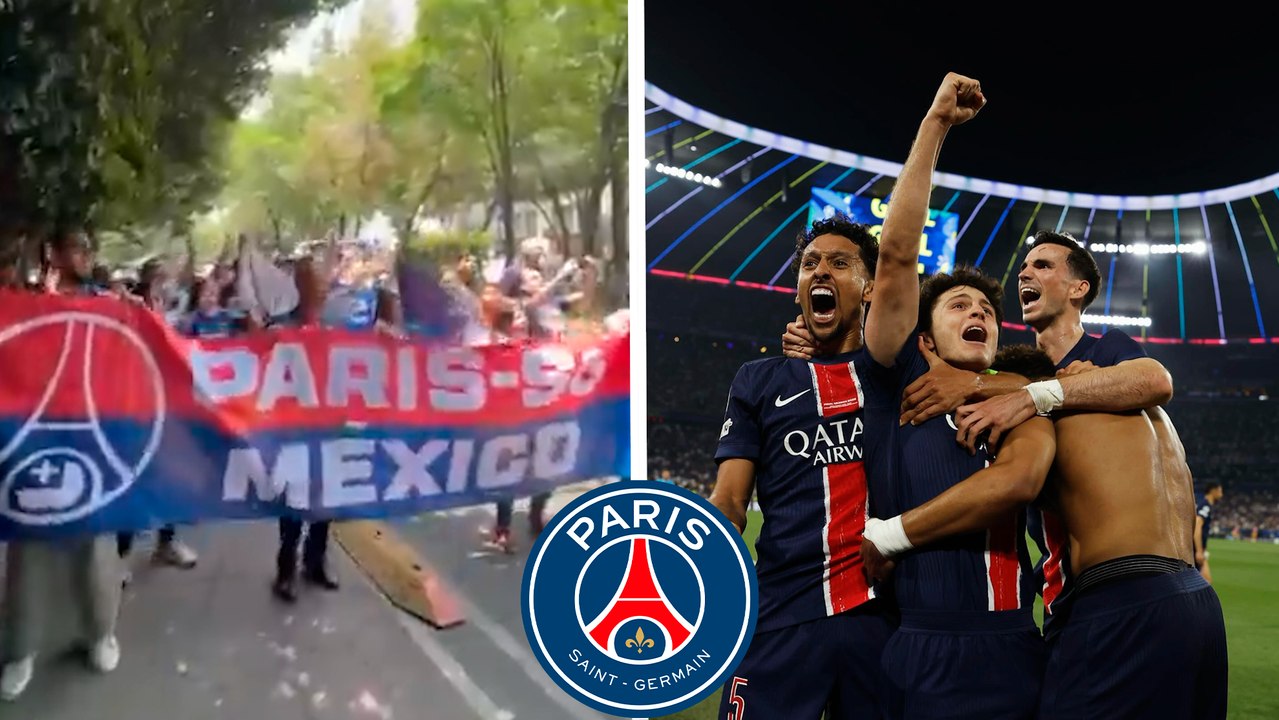 PSG es campeón de la Champions League y así festeja la afición en CDMX ...
