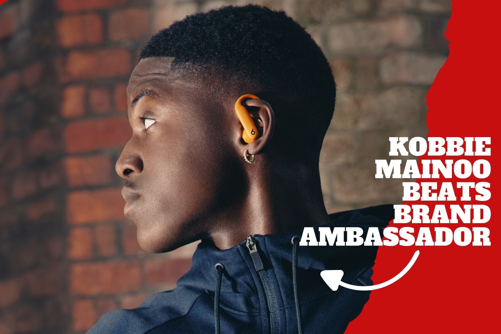 Manchester United Kobe Mainoo signed with Beats by Dr Dre for a huge ...