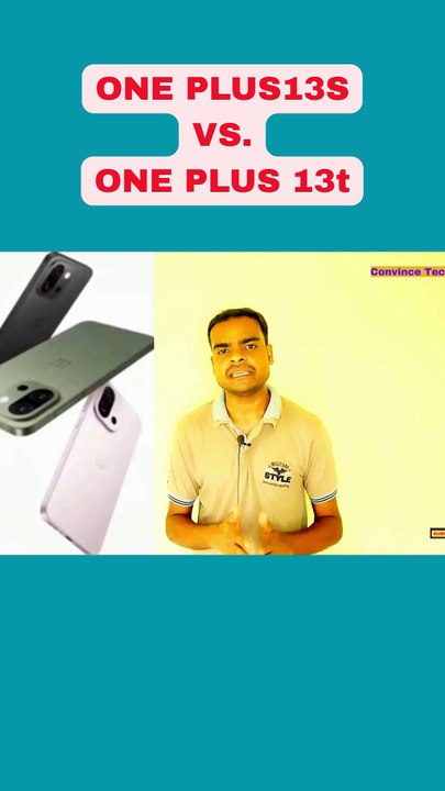 ONE PLUS 13S VS. ONE PLUS 13t #short - video Dailymotion