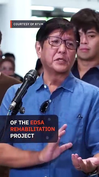 Marcos halts EDSA rehabilitation - video Dailymotion