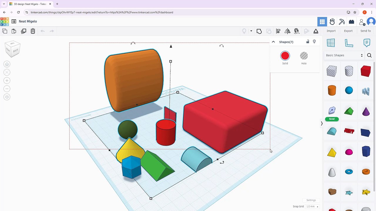 Tinkercad 13 Selecting Objects - video Dailymotion
