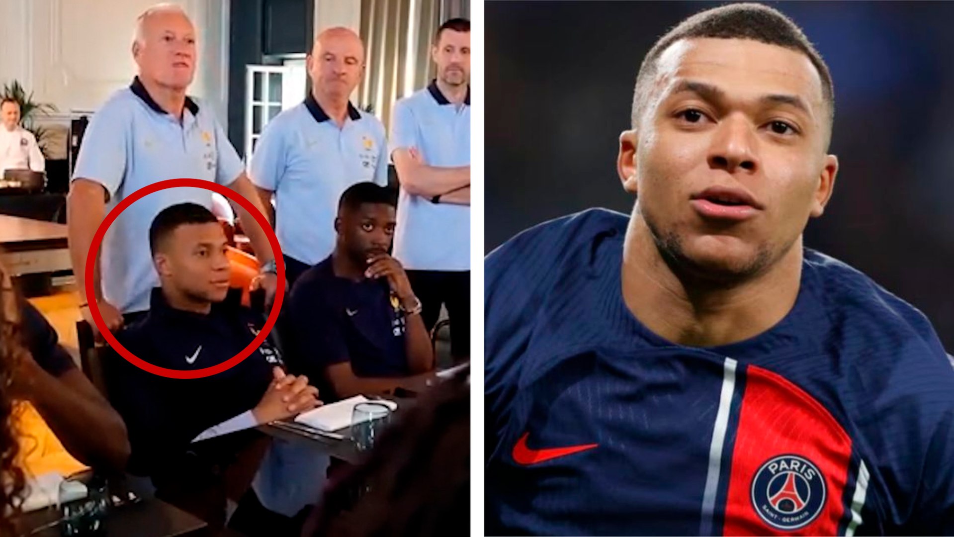 Mbappé se reencuentra con sus excompañeros del PSG, ahora campeones de ...