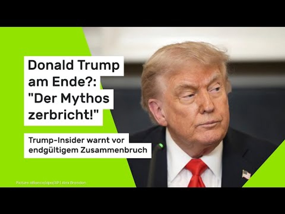Donald Trump am Ende?: "Der Mythos zerbricht!" Trump-Insider warnt vor ...