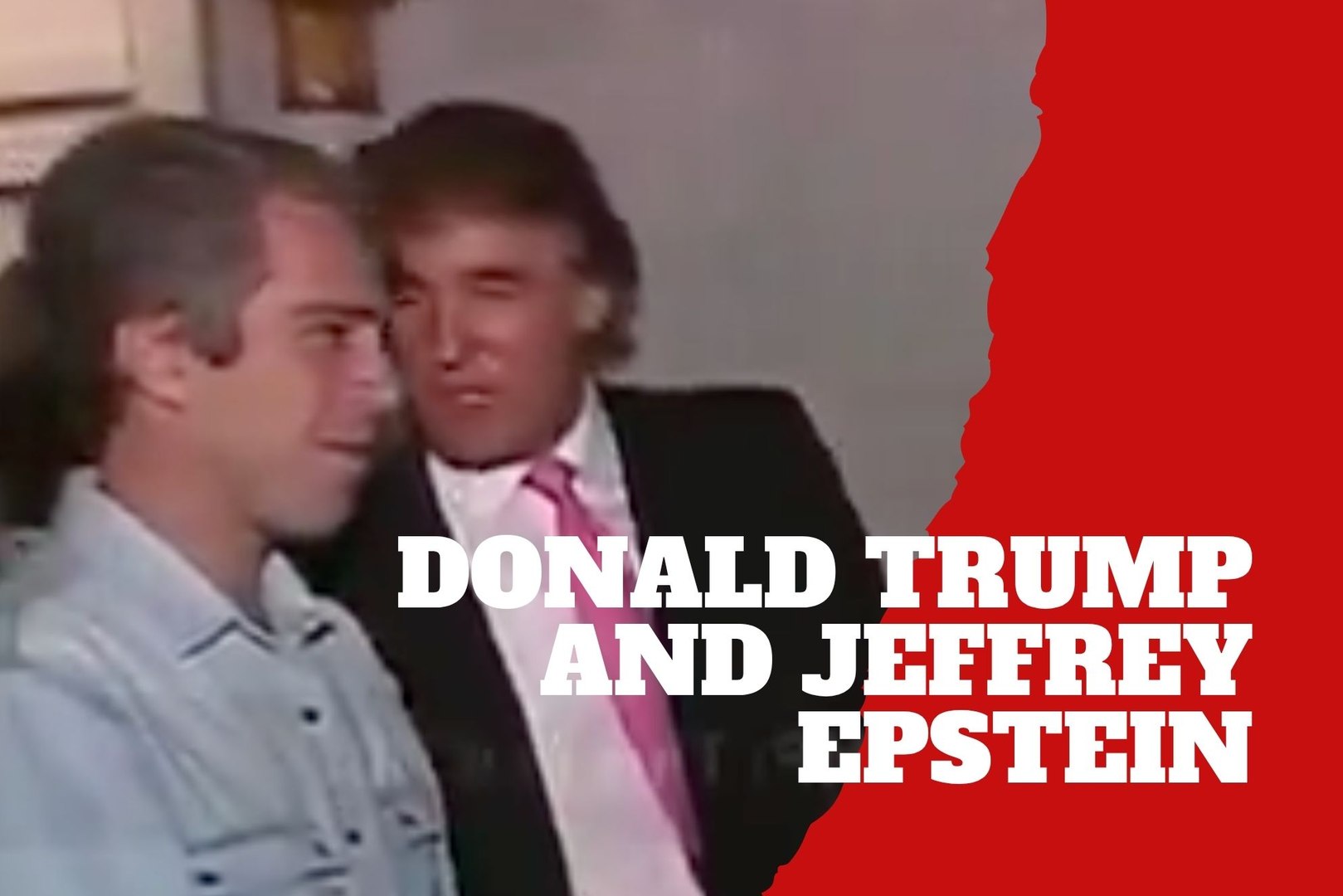A viral video from the 90s shows President Donald Trump partying with ...