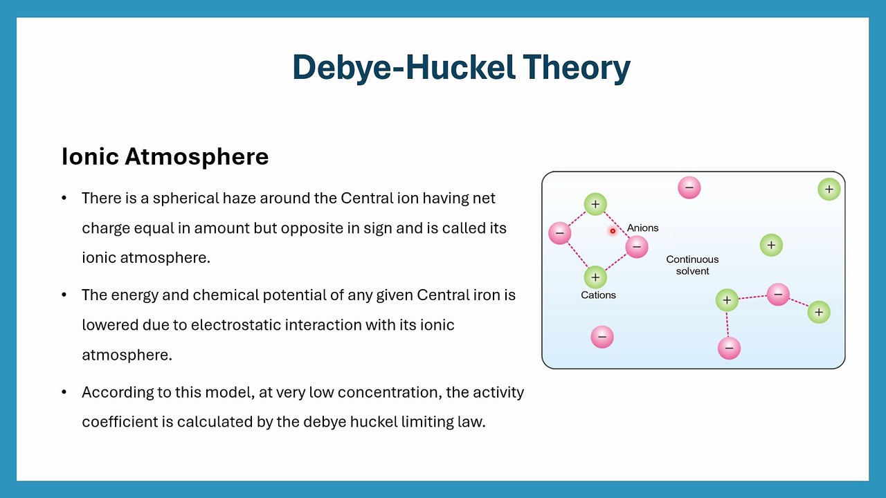 Electrochemistry-Complete - Debye Huckel Theory activity coeffiecient ...