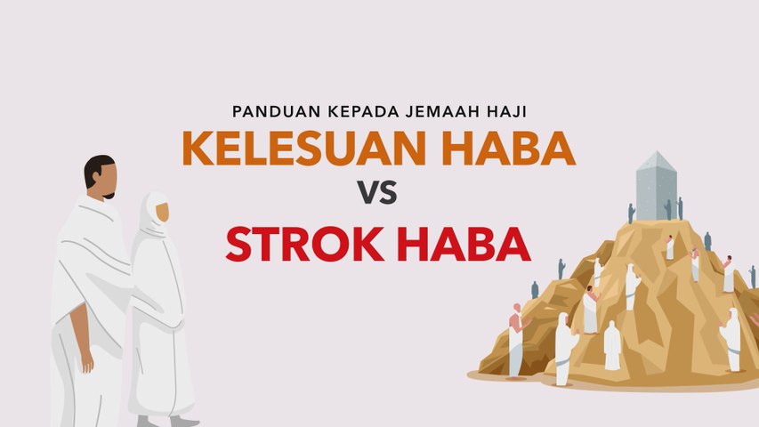 [INFOGRAFIK] Kelesuan Haba vs Strok Haba | AWANI International