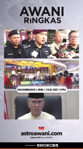 #AWANIRingkas 9 Jun 2025 | 9 PM | Astro Awani