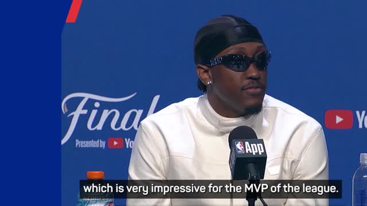 MVP SGA is still getting better - Jalen Williams on SGA's record-breaking Game 2 - video Dailymotion