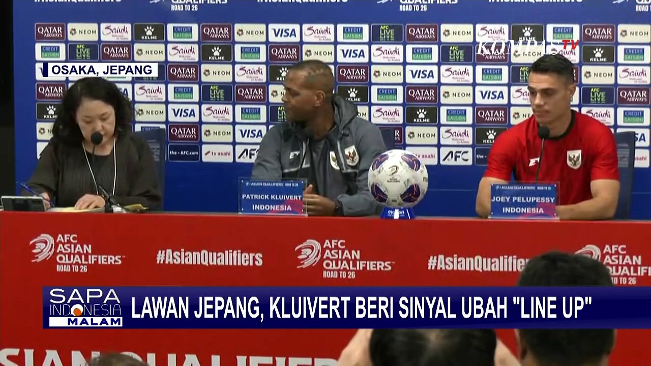 Jelang Lawan Jepang, Kluivert Beri Isyarat Ubah 'Line Up' Pemain Timnas ...
