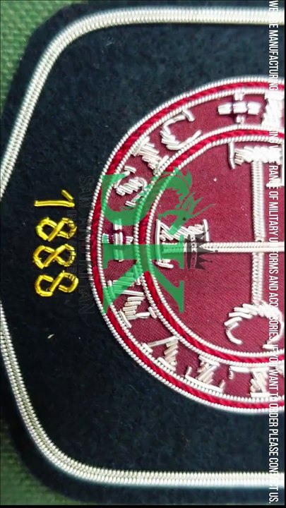 Factory Custom Embroidered Patches, Embroidered Woven Chest Badge, High ...