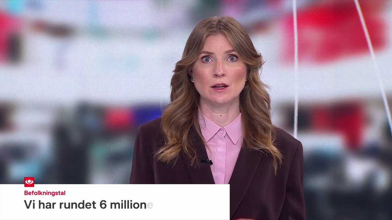 Befolkningstal: Vi har rundet 6 millioner i Danmark | TVA 12:00 - 10 ...