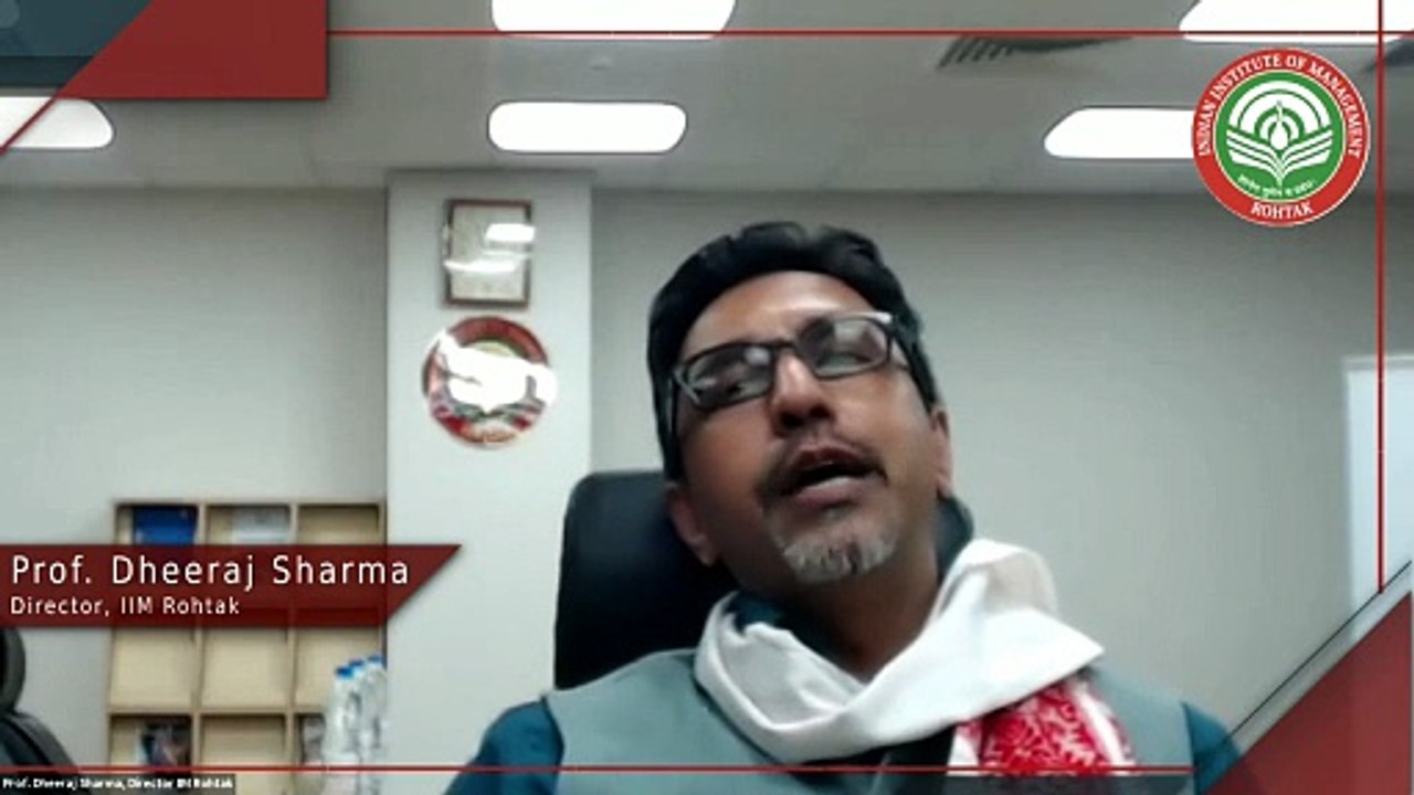 Dheeraj Sharma IIM Rohtak on the Power of Decision-Making - video Dailymotion